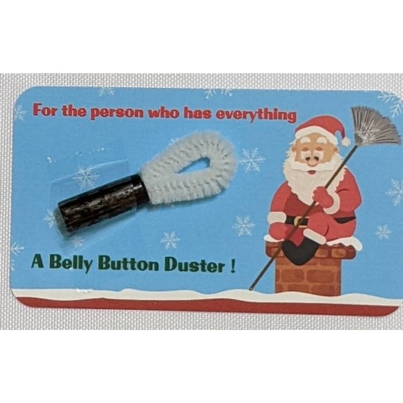 Holiday | 42 Belly Button Lint Duster Brush Funny Prank Joke Gag Gift ...